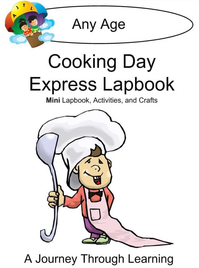 Cooking Day Express Lapbook | A Journey Through Learning Lapbooks| A ...