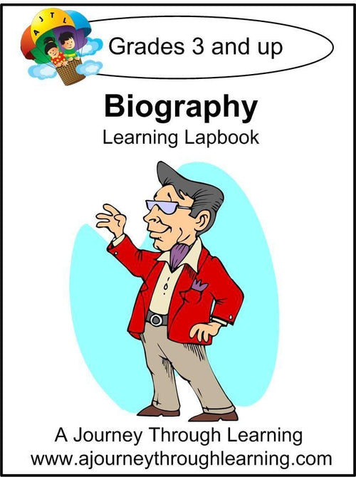 Biography Lapbook (no study guide) | A Journey Through Learning Lapboo ...