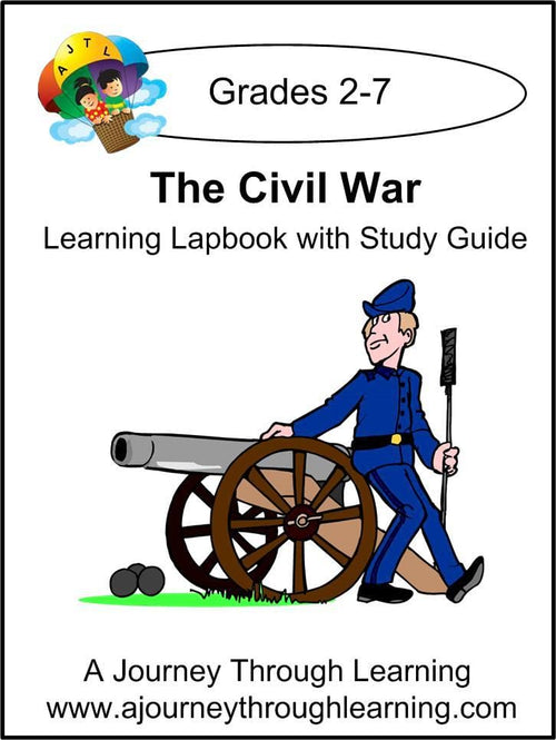 Civil War Lapbook with Study Guide | A Journey Through Learning Lapboo ...
