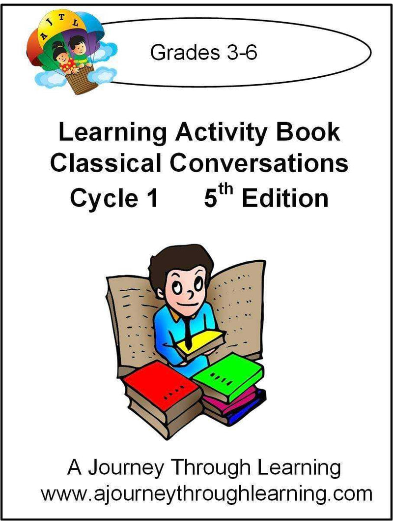 Classical Conversations Cycle 1 Learning Activity Book 5th Edition | A ...