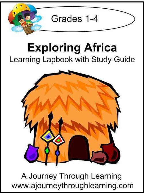 Exploring Africa Lapbook with Study Guide | A Journey Through Learning ...