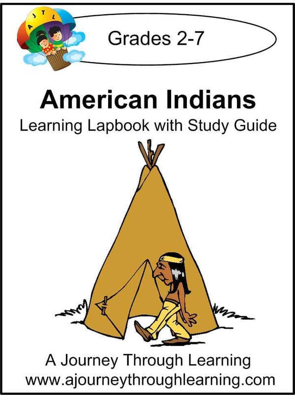 American Indians Lapbook with Study Guide | A Journey Through Learning ...
