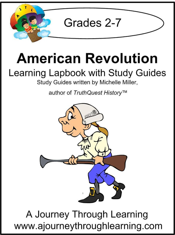 American Revolution Lapbook with Study Guide | A Journey Through Learn ...