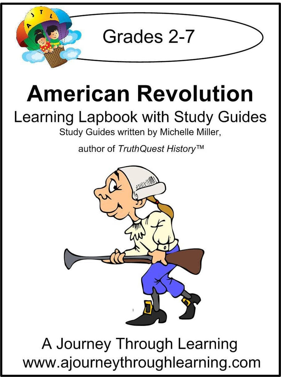 American Revolution Lapbook with Study Guide | A Journey Through Learn ...