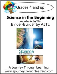 Jay Wile Science in the Beginning Lapbook Binder Builder | A Journey T ...