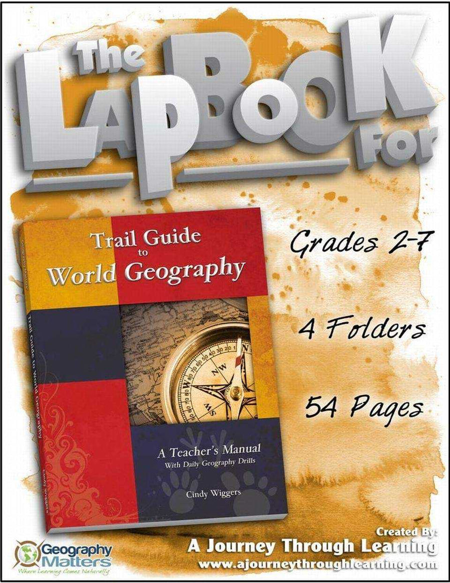 Trail Guide to World Geography Lapbook | A Journey Through Learning La ...