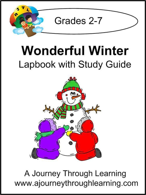Wonderful Winter Lapbook with Study Guide | A Journey Through Learning ...